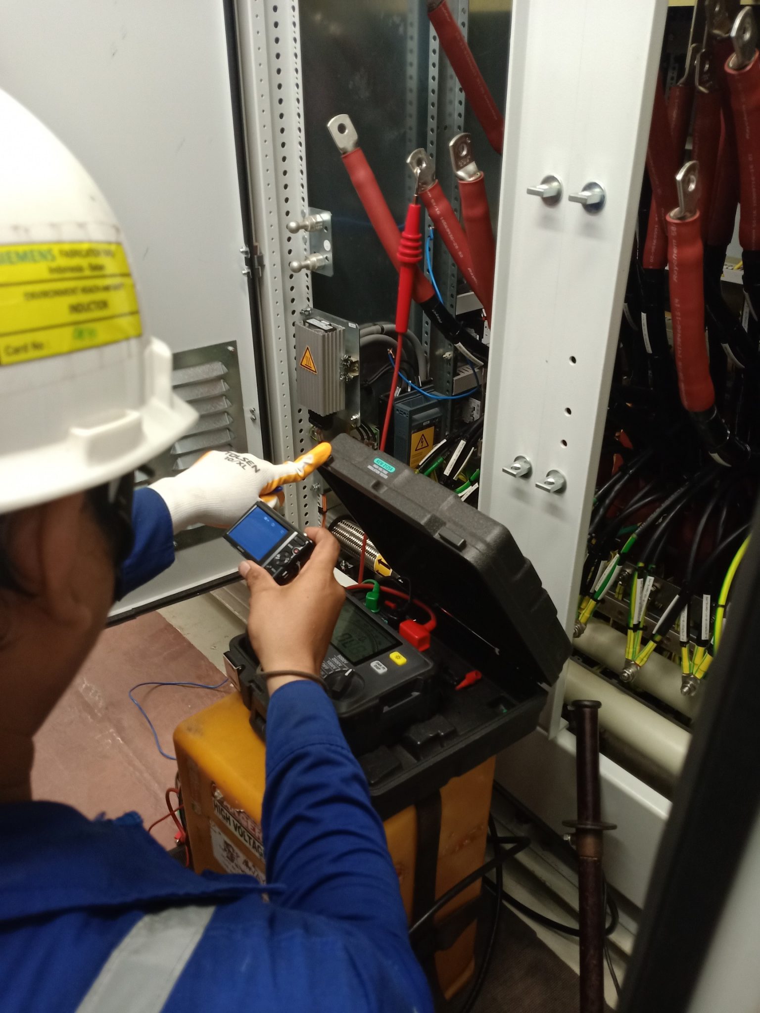 Testing and Commissioning – PT. MEGA SYNERGY POWERINDO