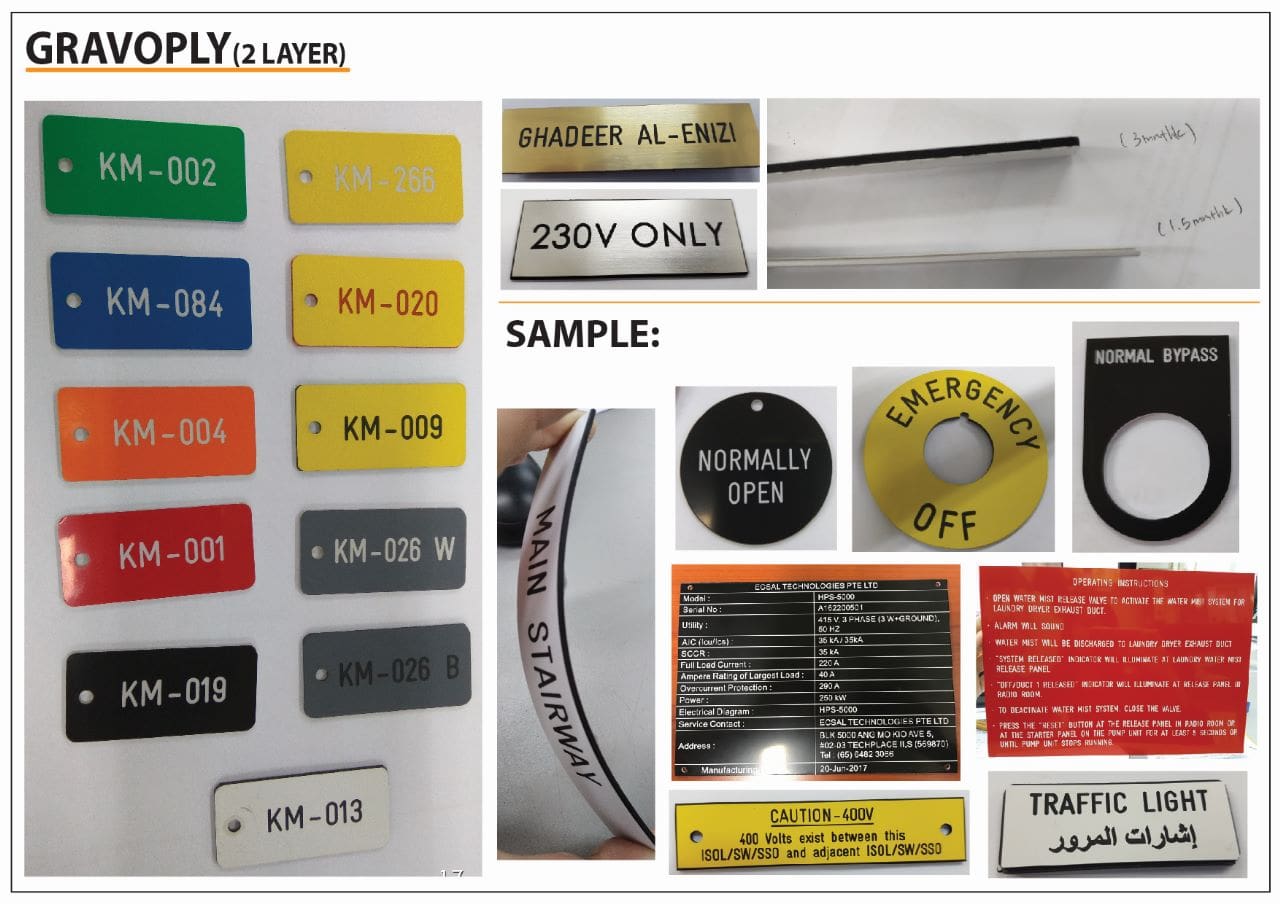 Tag Plate Supplier Batam – PT. MEGA SYNERGY POWERINDO