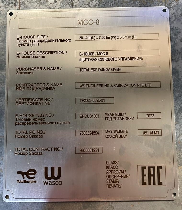 Tag Plate Supplier Batam – PT. MEGA SYNERGY POWERINDO